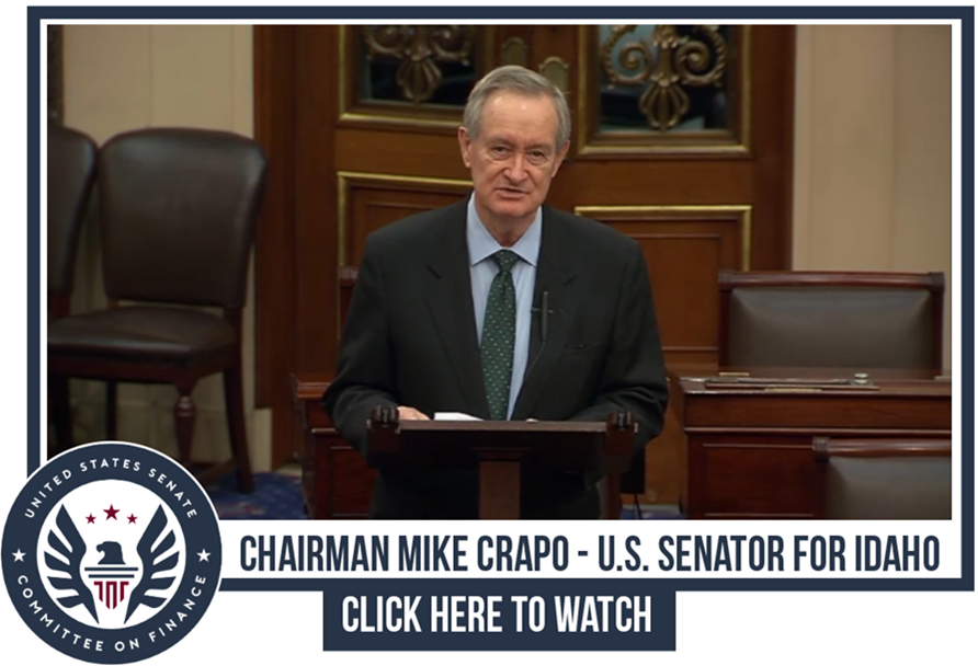 Crapo Urges Senate Colleagues to Support Scott Bessent to be Treasury Secretary | U.S. Senator ...